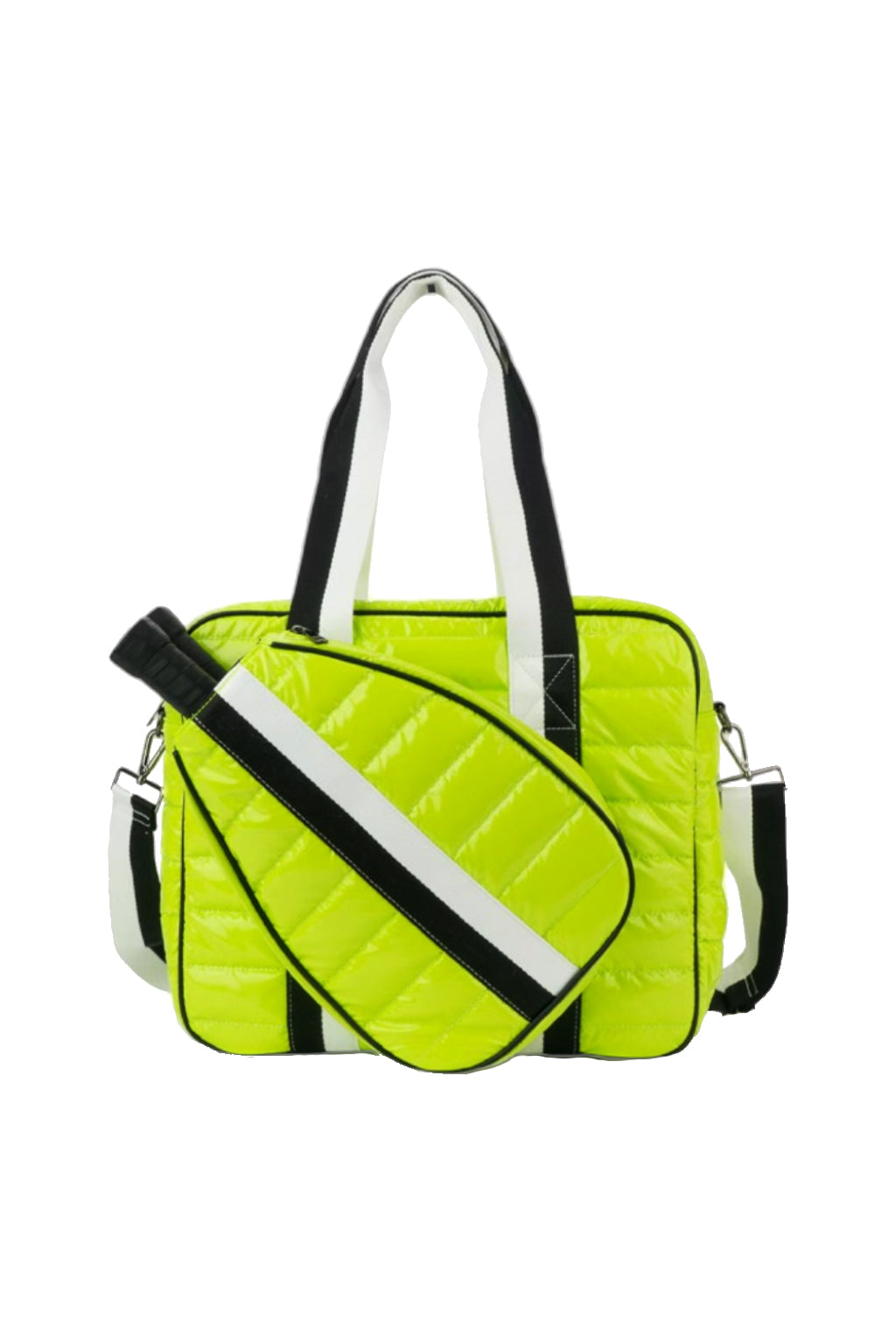 Pickleball Puffer Bag - Neon